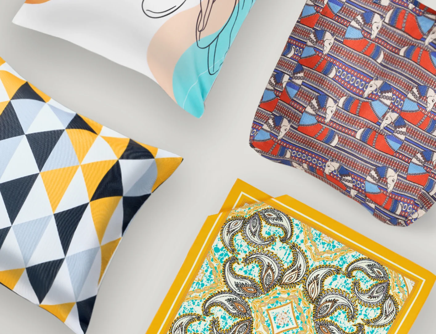Custom All-Over-Print Accessories: Tote bag & Cushion cases | NovaTomato