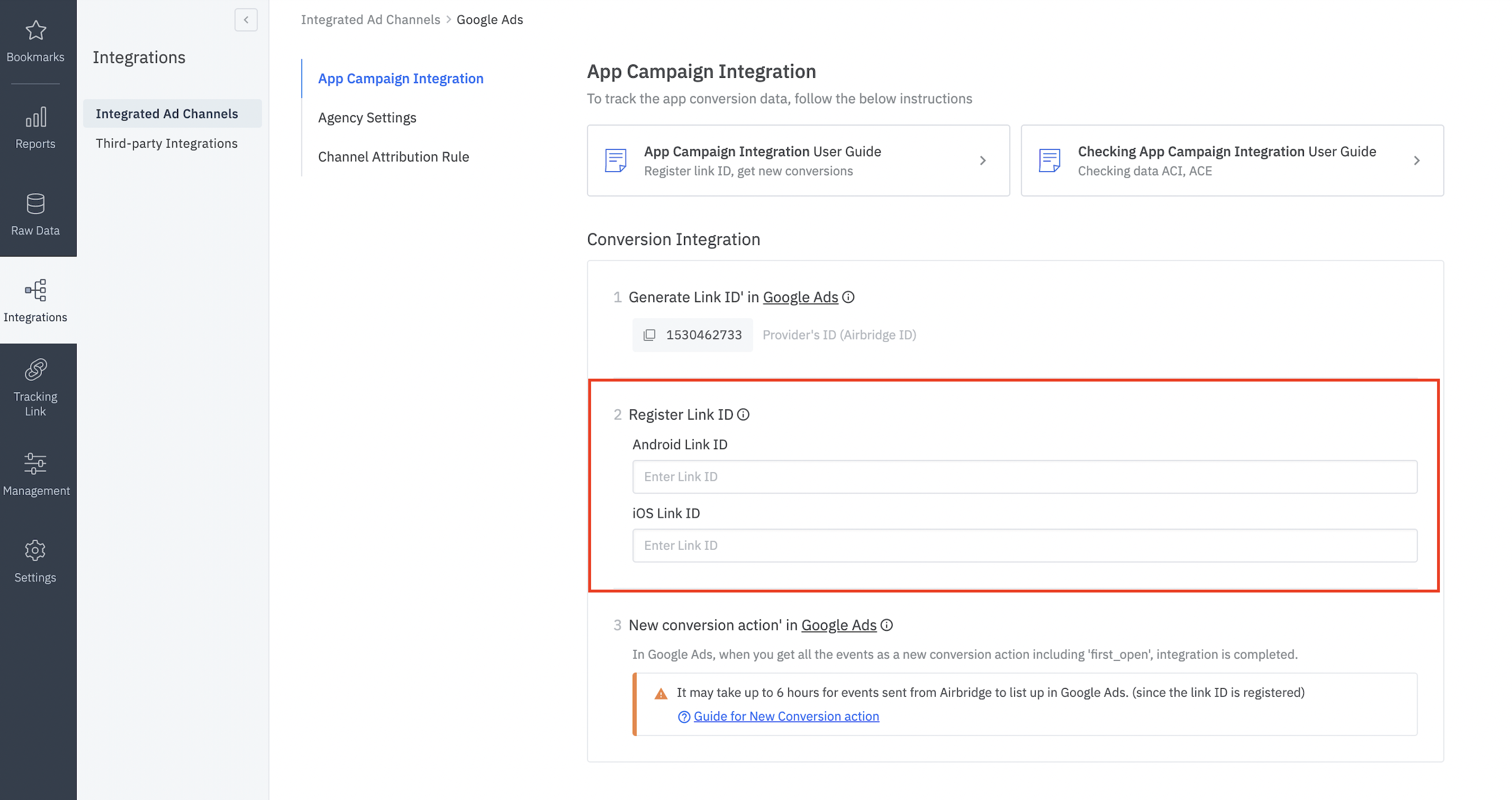 Google Ads | Airbridge Help Center