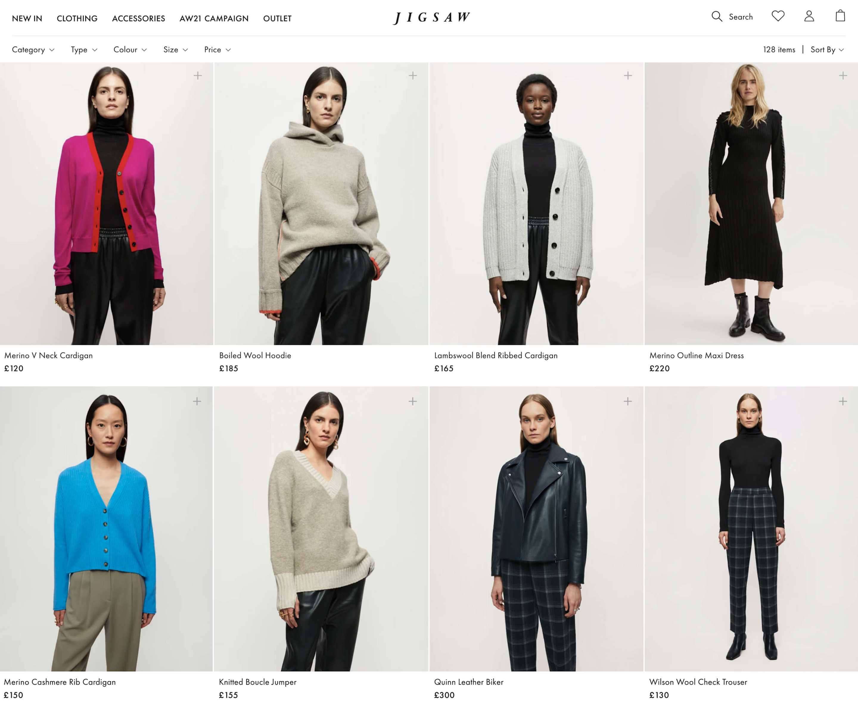 Jigsaw Website by We Make Websites | Shopify Plus Case Studies