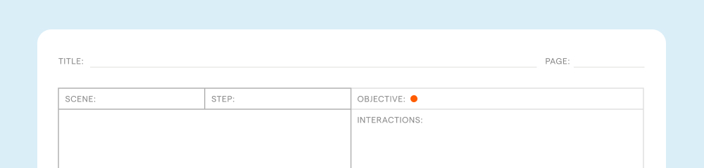 eLearning Storyboard Templates (FREE Download) | Boords