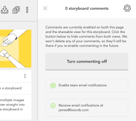 Comment notifications | Product Changes | Boords