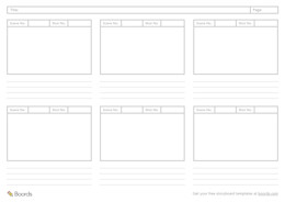 40 FREE Storyboard Templates PDF PSD Word PPT 