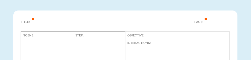 eLearning Storyboard Templates (FREE Download) | Boords