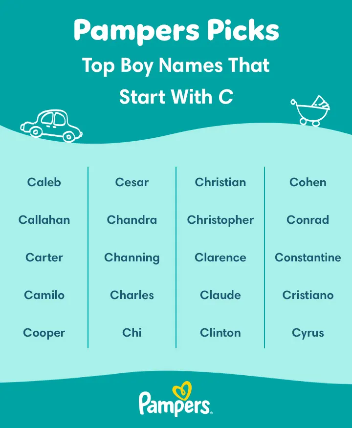 Baby Boy Names that Start With C With Meaning | Pampers CA