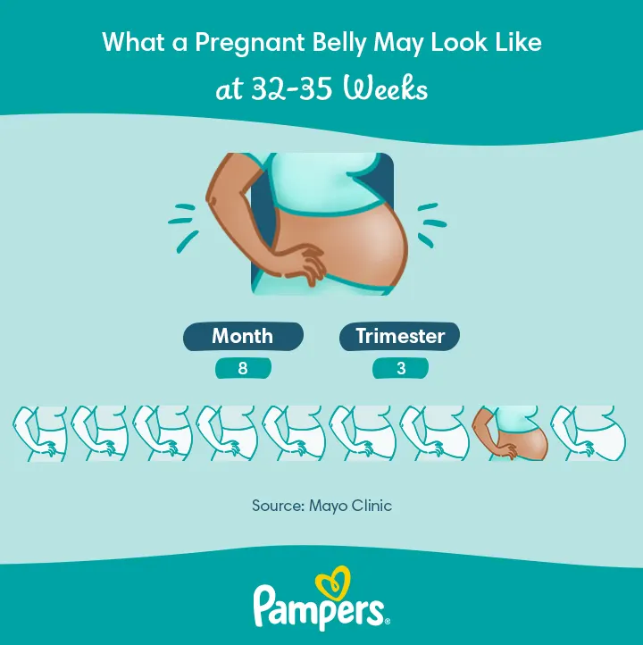 32 Weeks Pregnant: Symptoms and Baby Development | Pampers CA