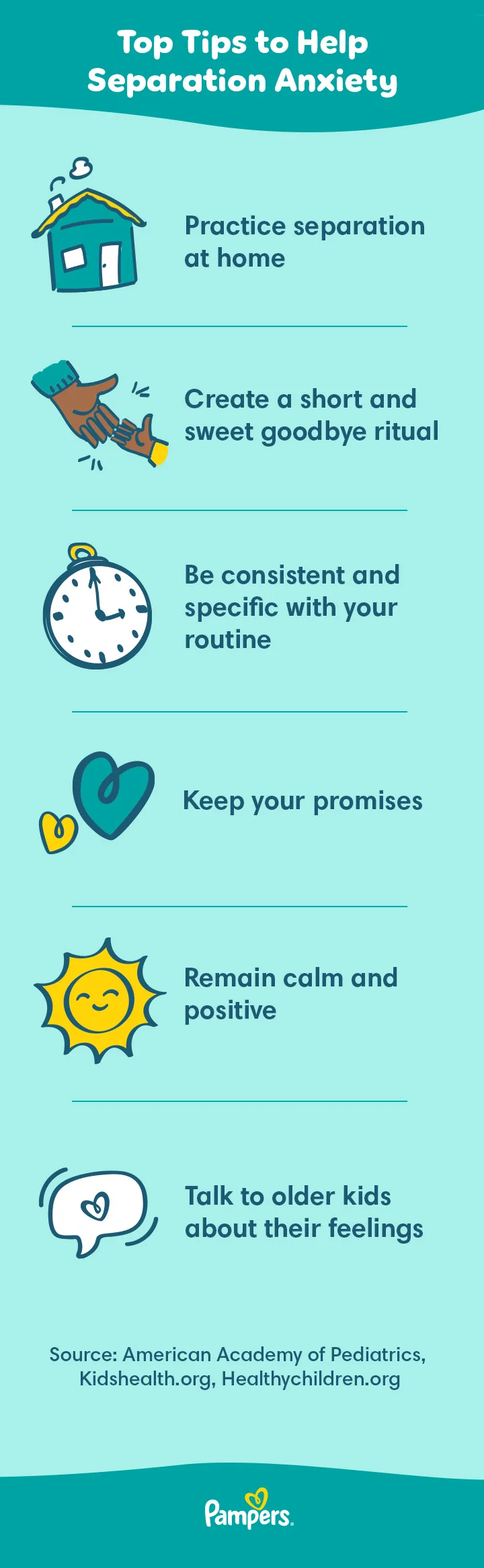 Signs of Separation Anxiety in Babies | Pampers CA