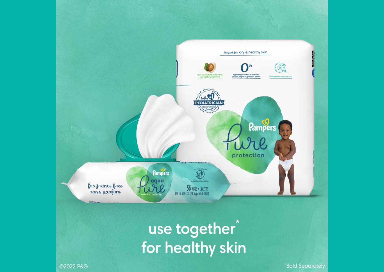 Pampers Pure Protection Diapers Pampers