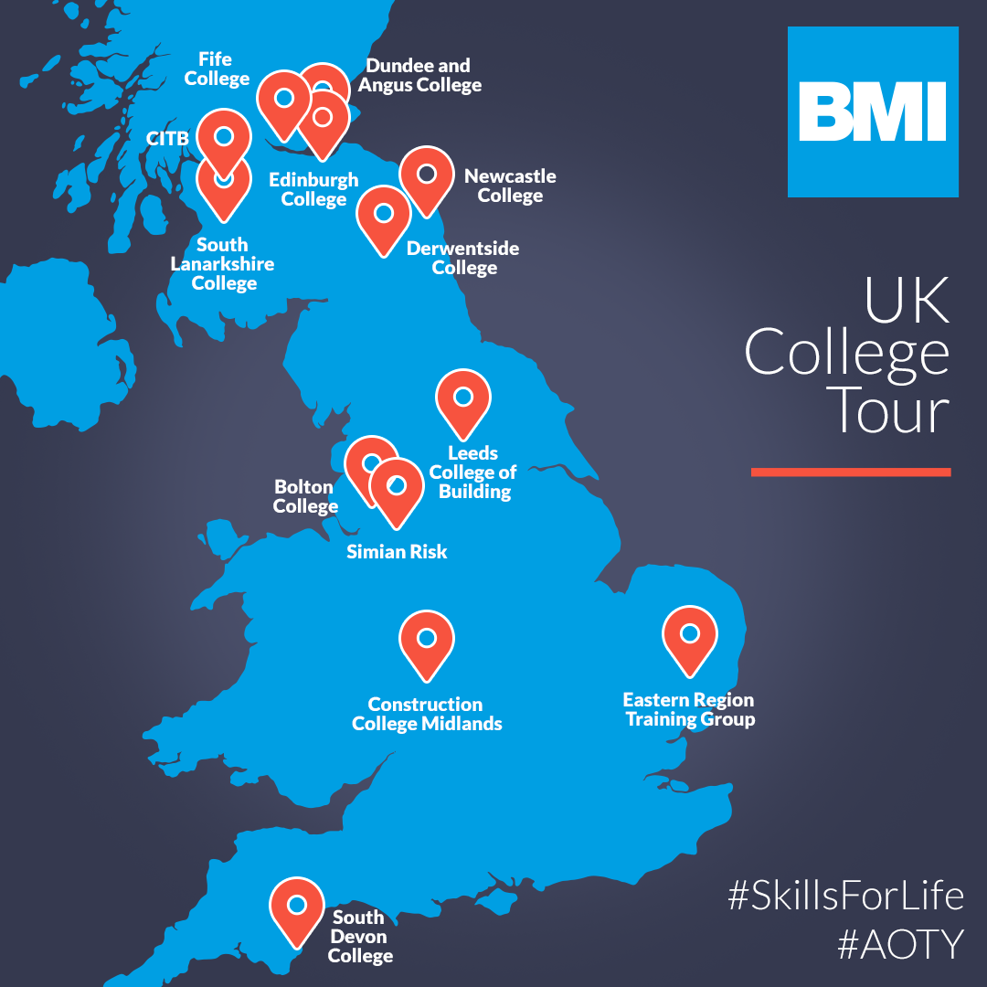 Day 2 of BMI Academy’s National Apprenticeship Week College Tour