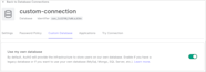 Configure Automatic Migration From Your Database