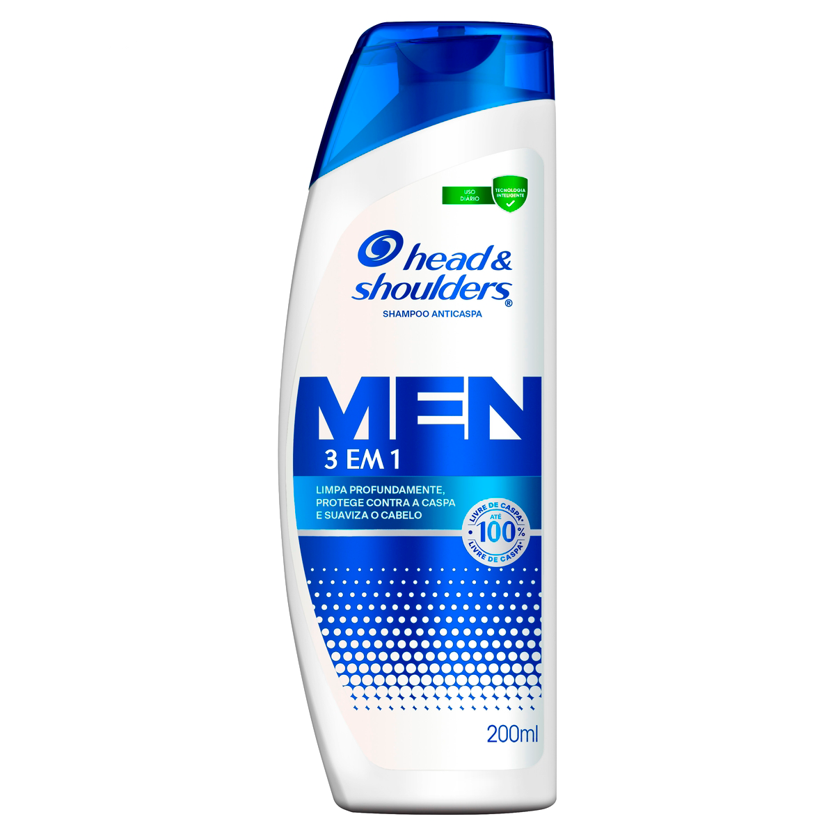 Shampoo Cabeca E Ombros Para Homens
