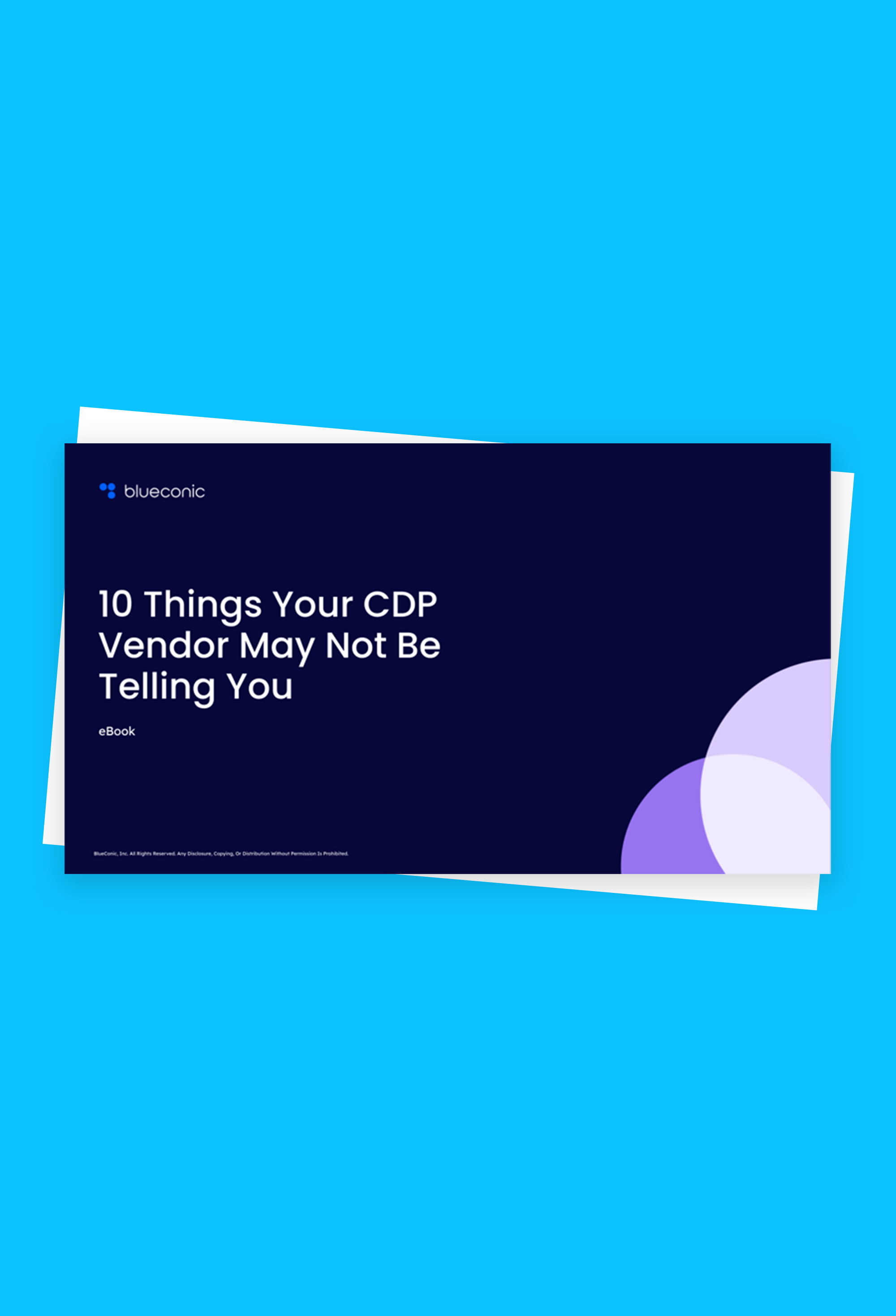 10 Things Your CDP Vendor May Not Be Telling You | BlueConic