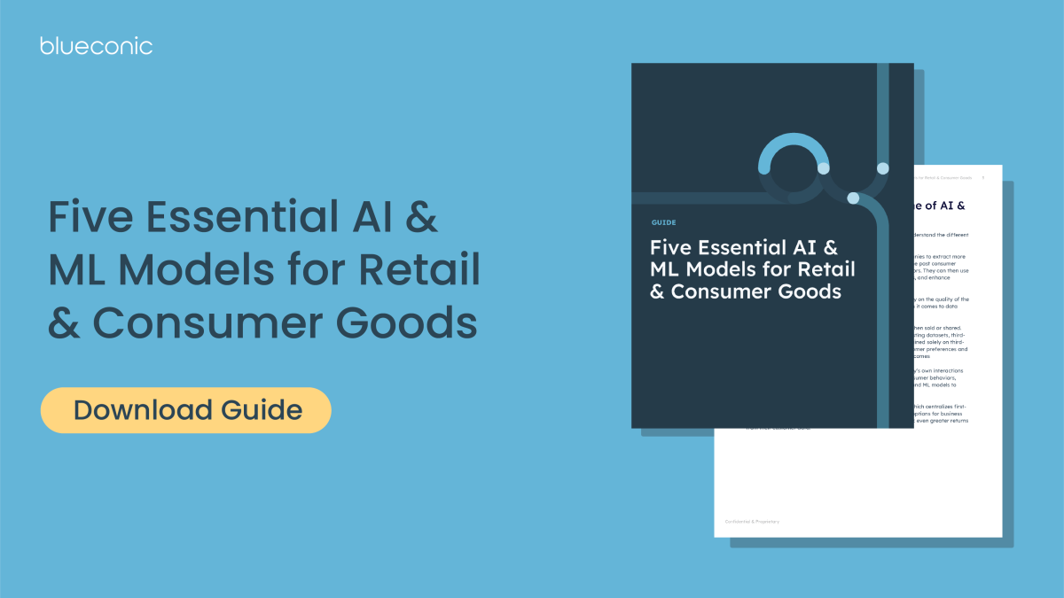 Five Essential AI & ML Models for Retail & Consumer Goods | BlueConic