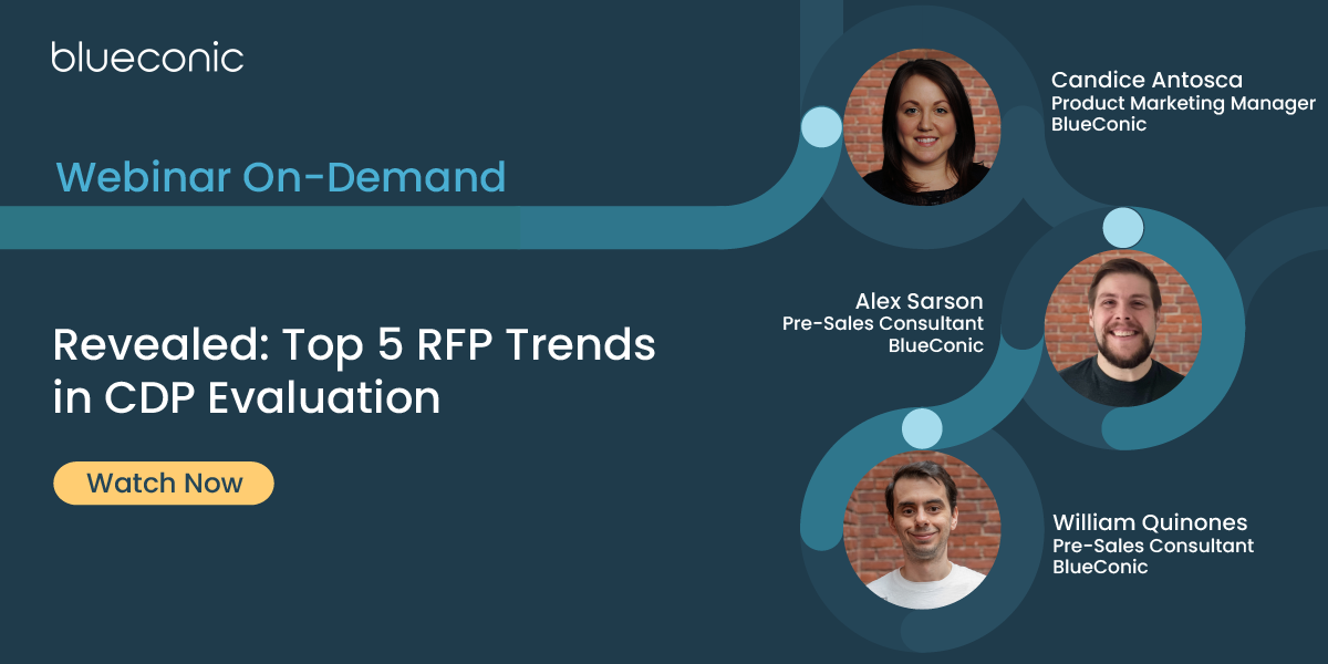 Revealed: Top 5 RFP Trends in CDP Evaluation | BlueConic