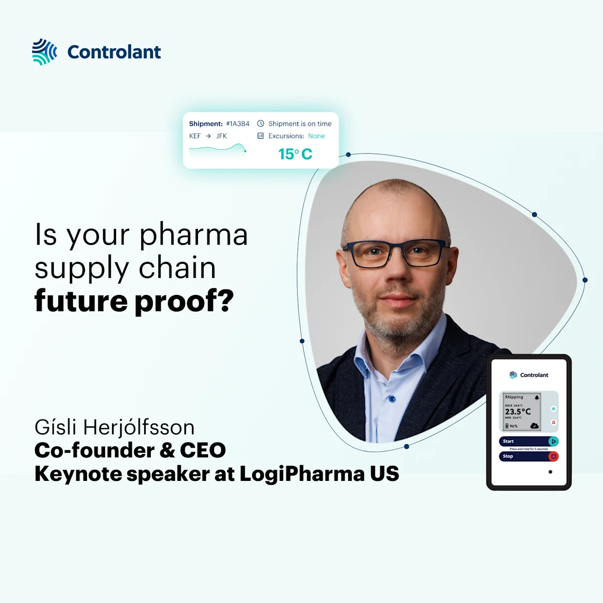 How Controlant’s Saga devices transform pharma supply chains