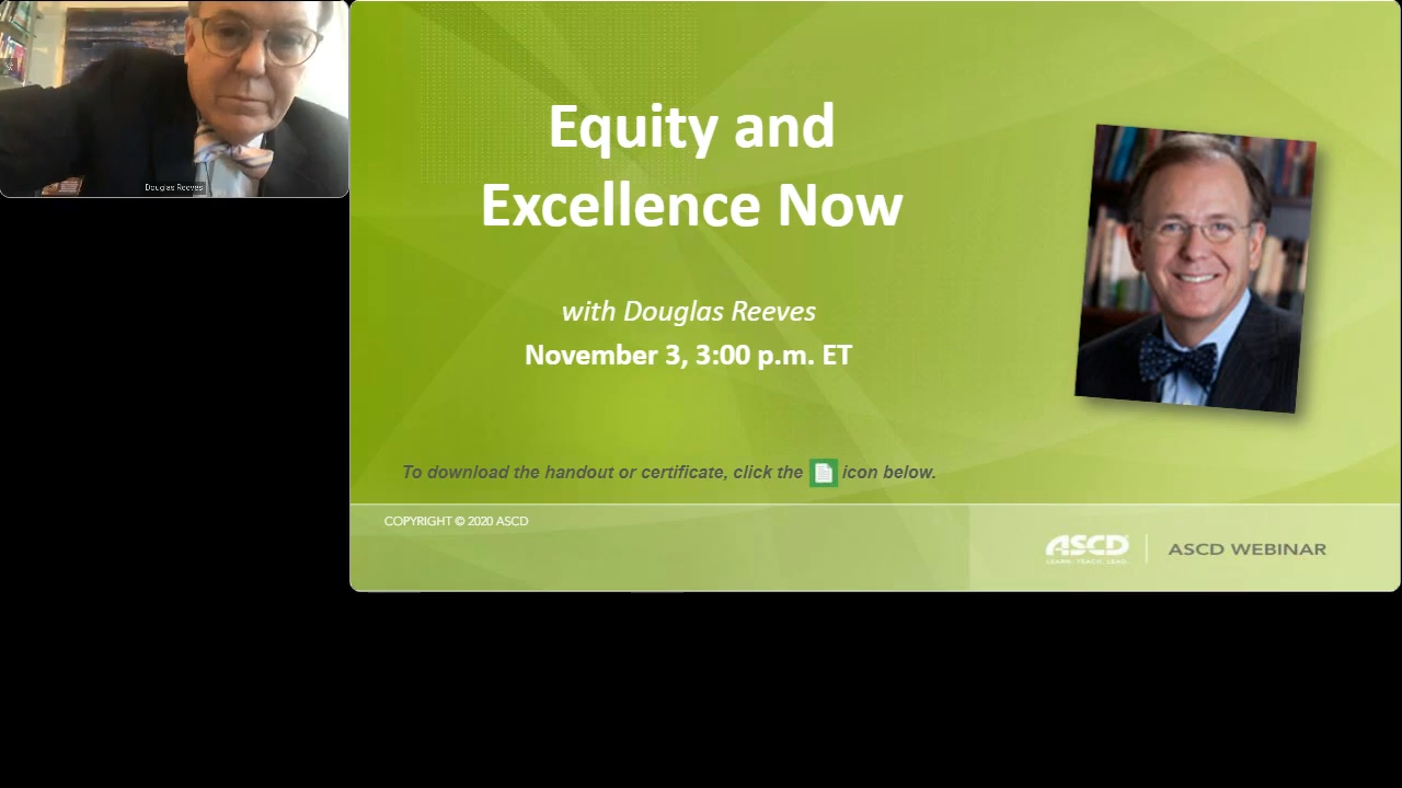 Equity and Excellence Now