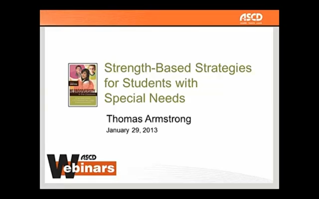 Strength-Based Strategies for Students with Special Needs