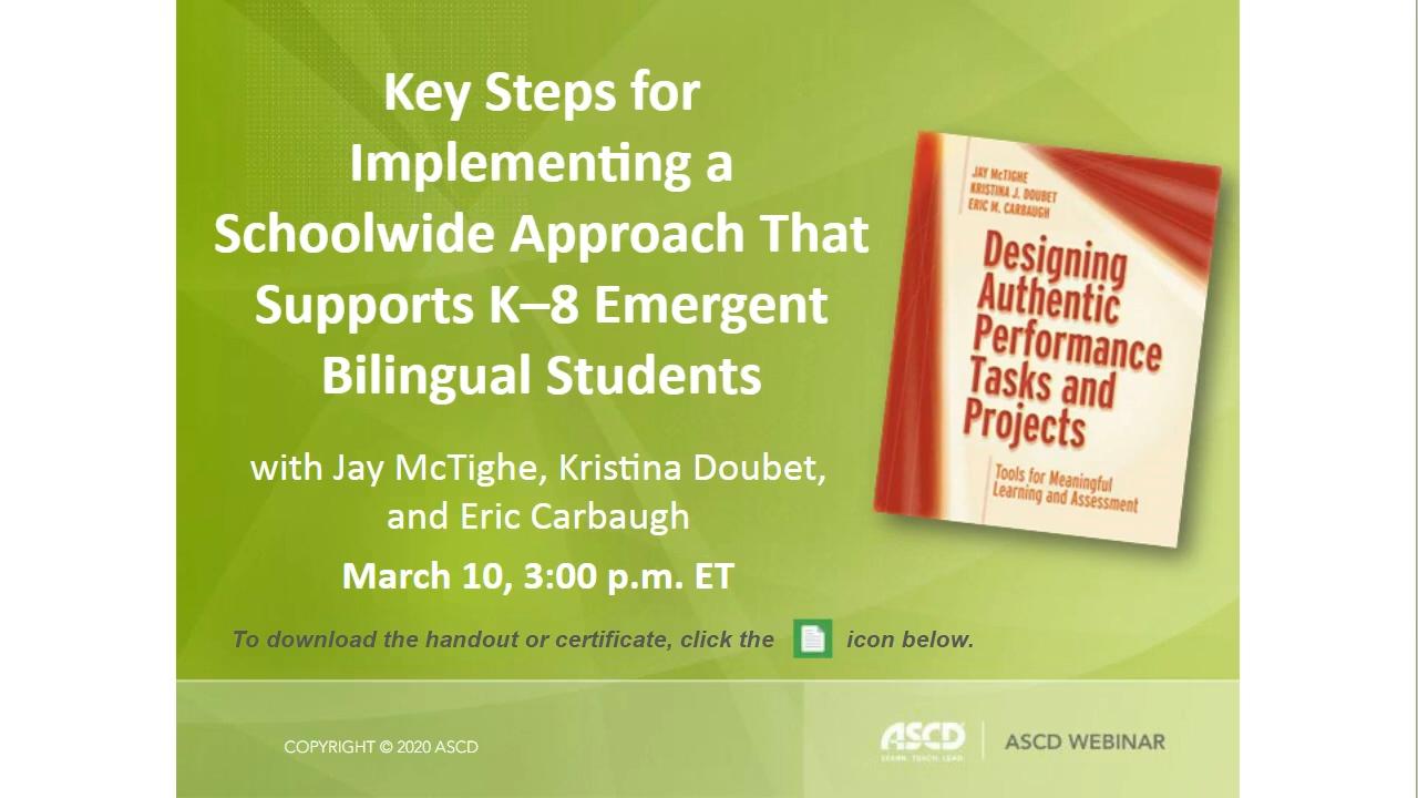 Designing and Using Authentic Tasks and Projects for Meaningful ...