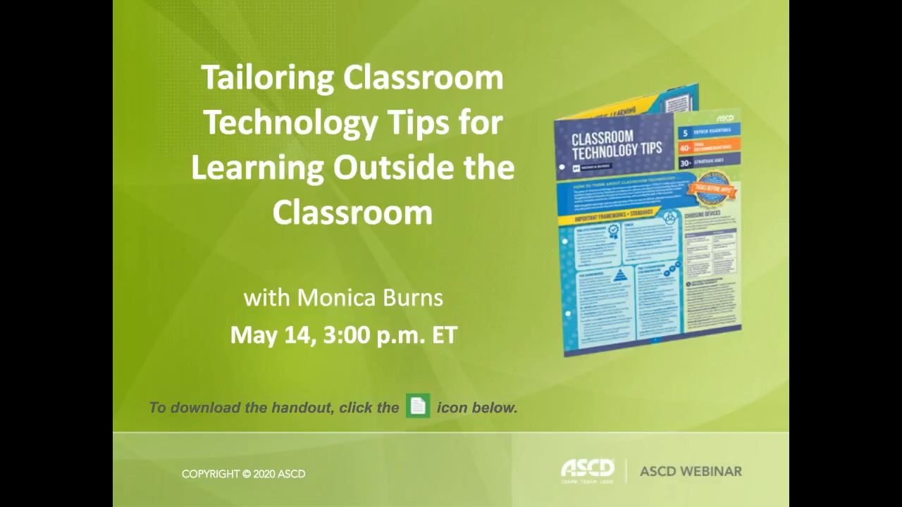 Tailoring Classroom Technology Tips for Learning Outside the Classroom
