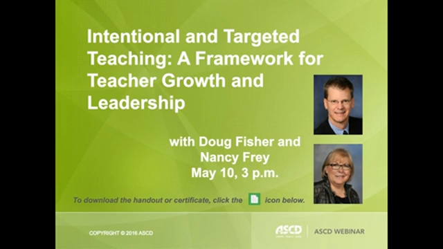 Intentional and Targeted Teaching: A Framework for Teacher Growth and ...