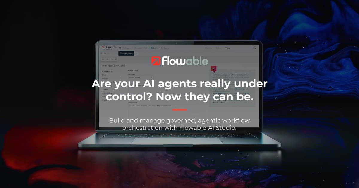 Building enterprise AI solutions with Flowable AI Studio