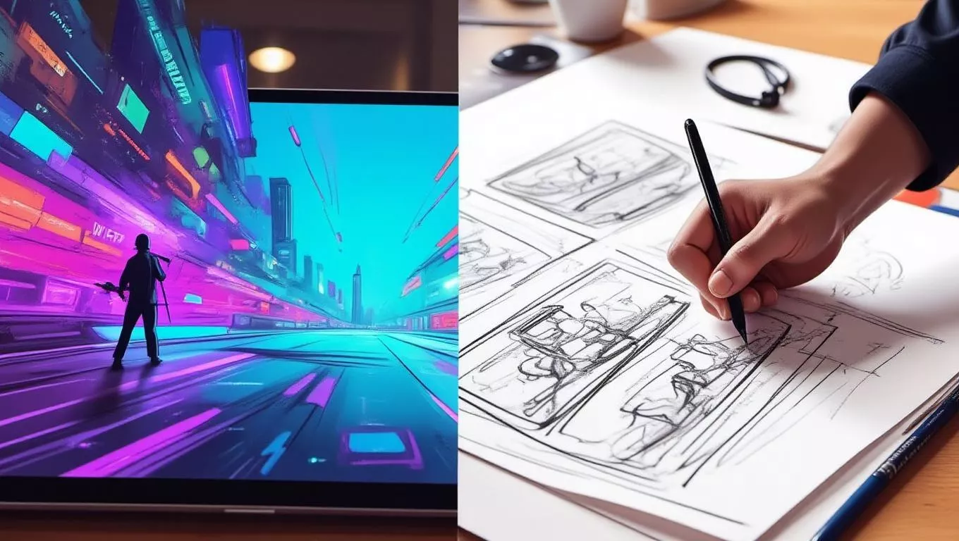 Motion Graphics vs. Traditional Storyboarding: Key Differences Explained