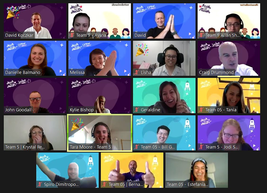 Braced to Hack for Health virtually | Medibank Newsroom