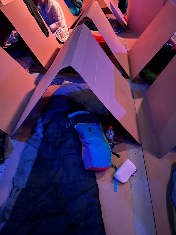 Sleeping out for a good cause | Medibank Newsroom