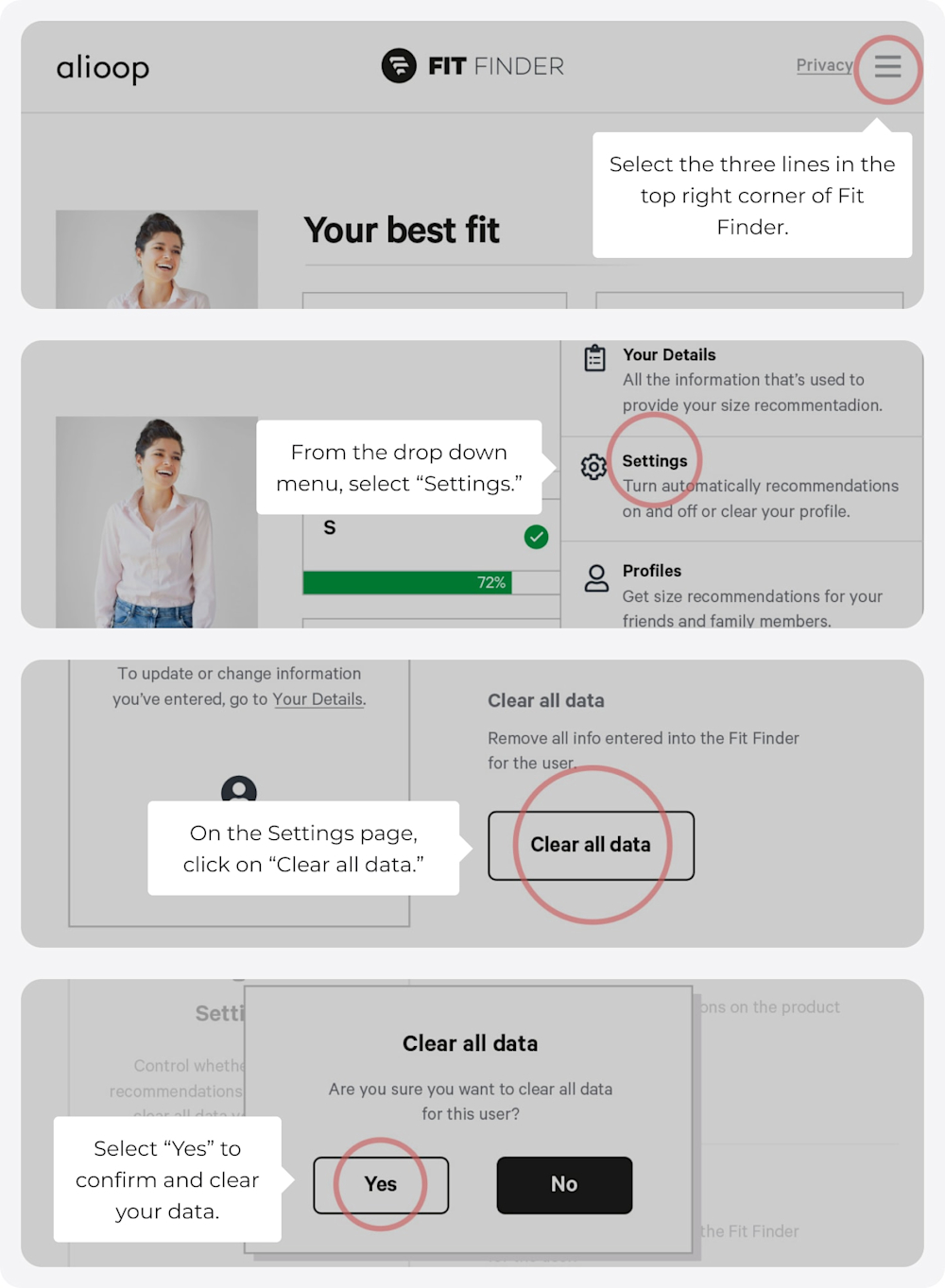Fit Finder Guide | How to Use Fit Finder