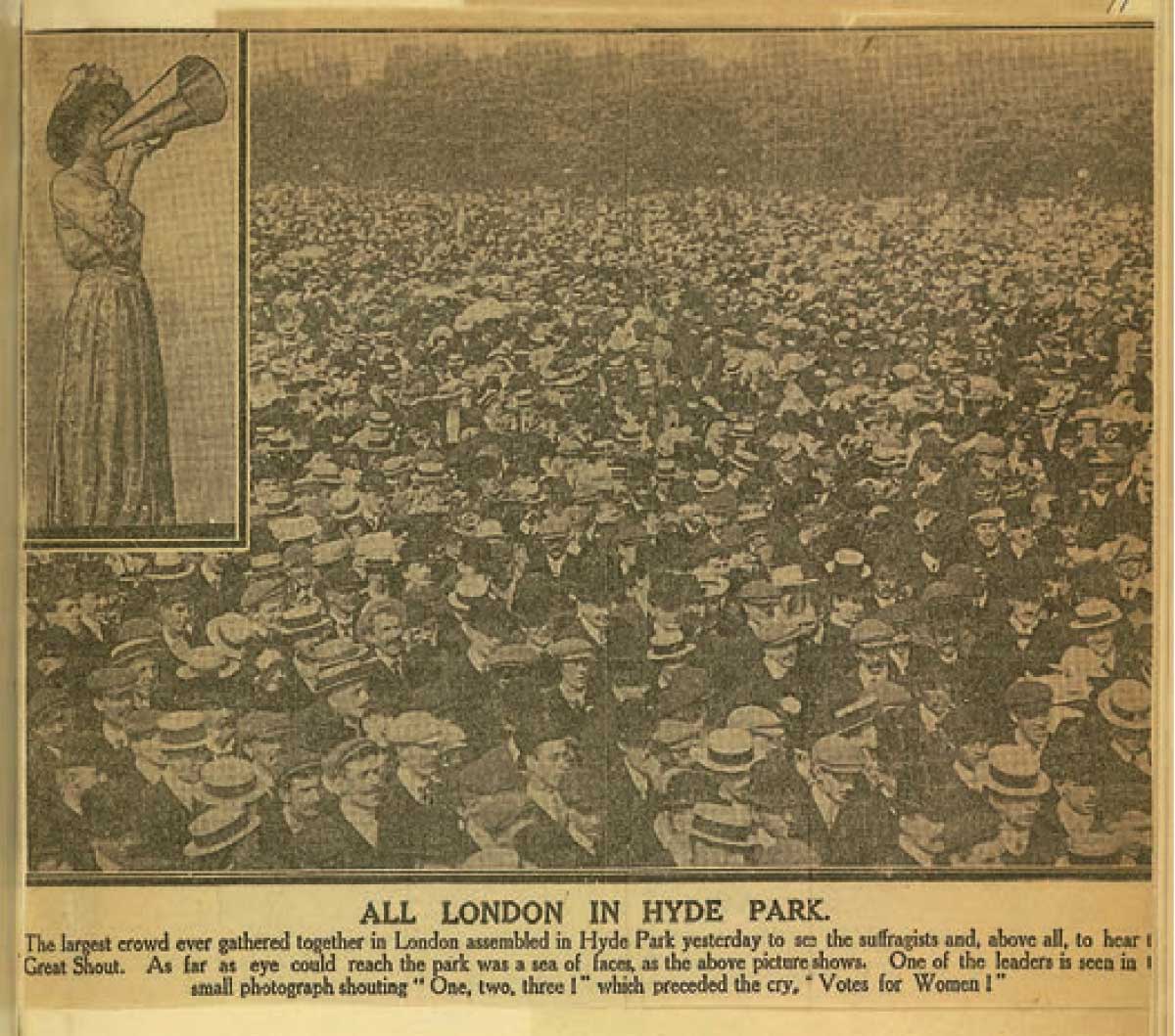 Speaking Up in Public While Female: Suffragettes in Britain | PieceWork