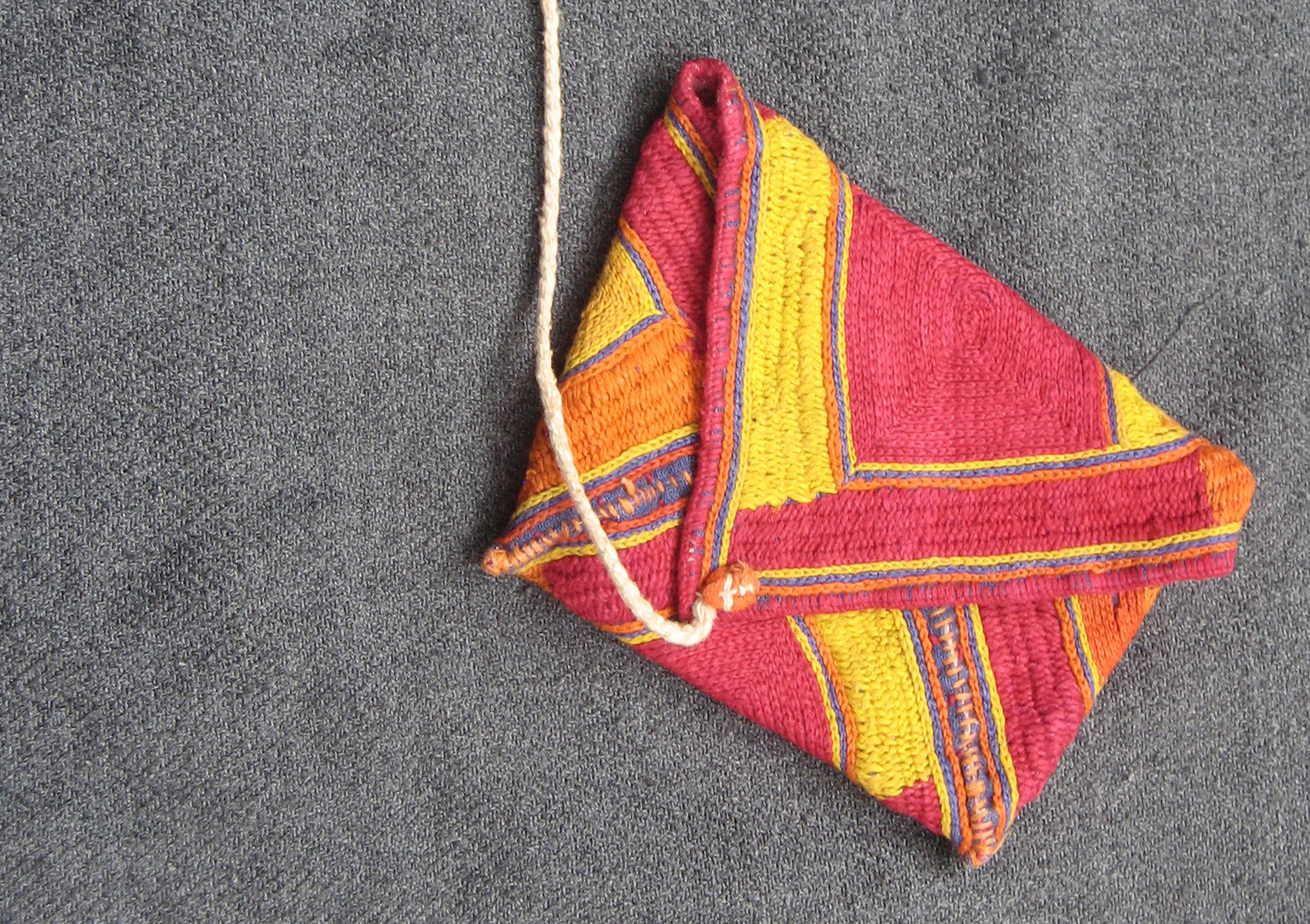 Authentic Banjara Envelope Dowry bag Fiber Arts Embroidery etna.com.pe