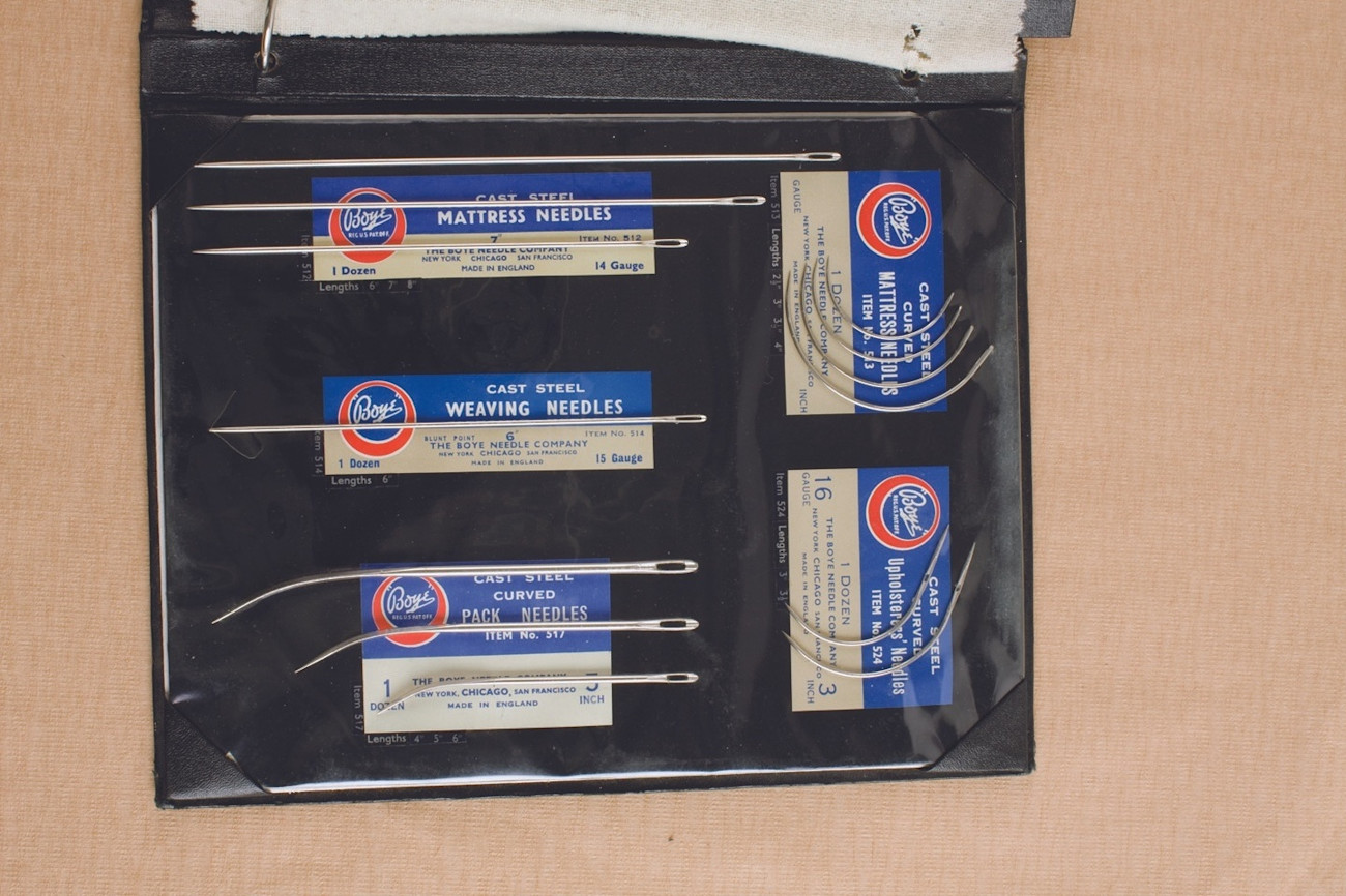 Boye Handsewing Needles Salesman’s Book | PieceWork