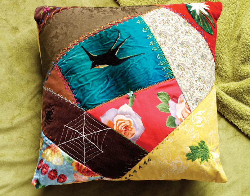 Stitches for a Crazy Quilt | PieceWork