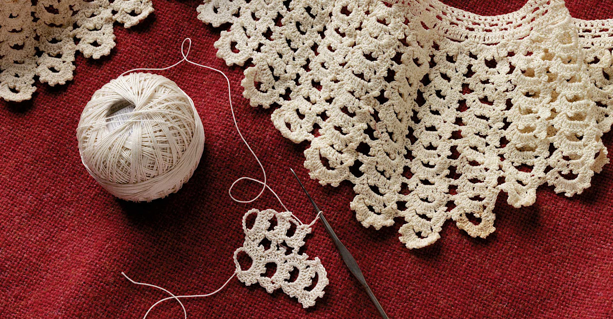 Welsh Lace Trim to Crochet | PieceWork