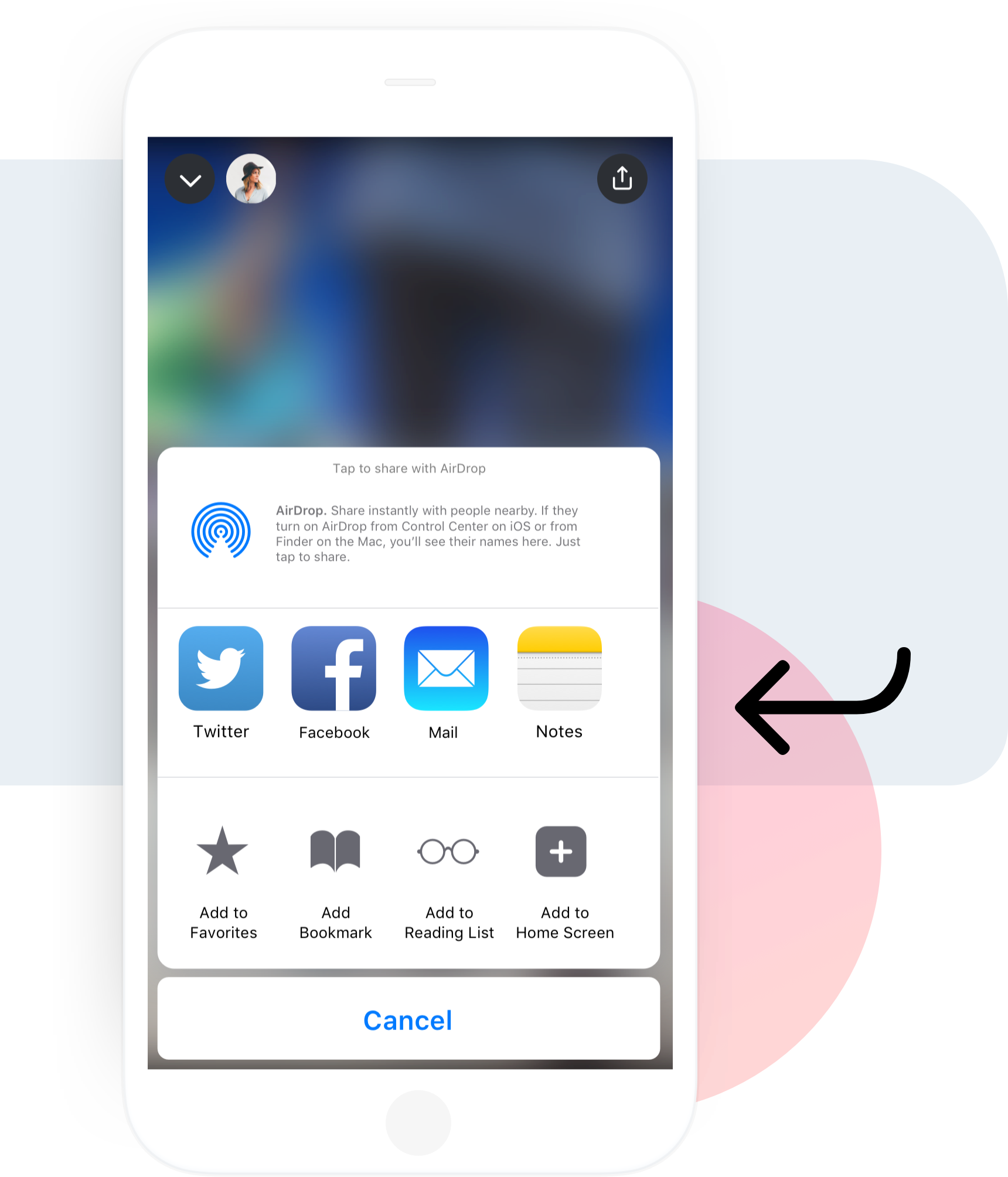 Create and Share. You know what you're doing.