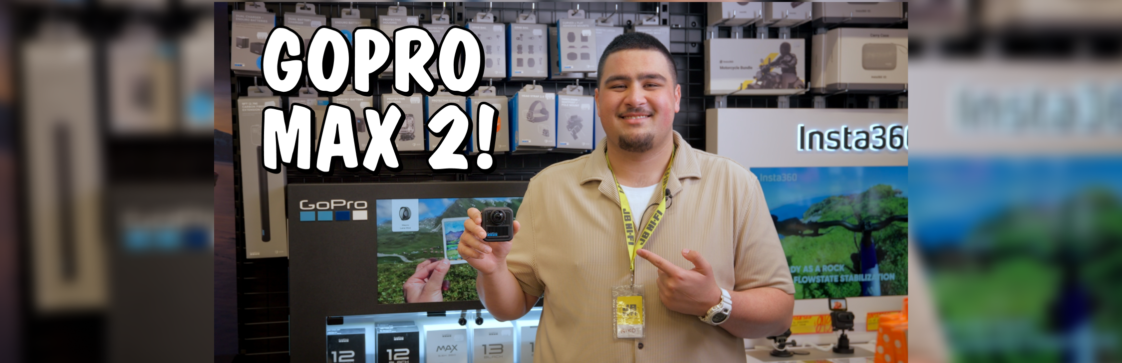 GoPro Max 2: Capture Every Angle with 360° Precision! - JB Hi-Fi NZ