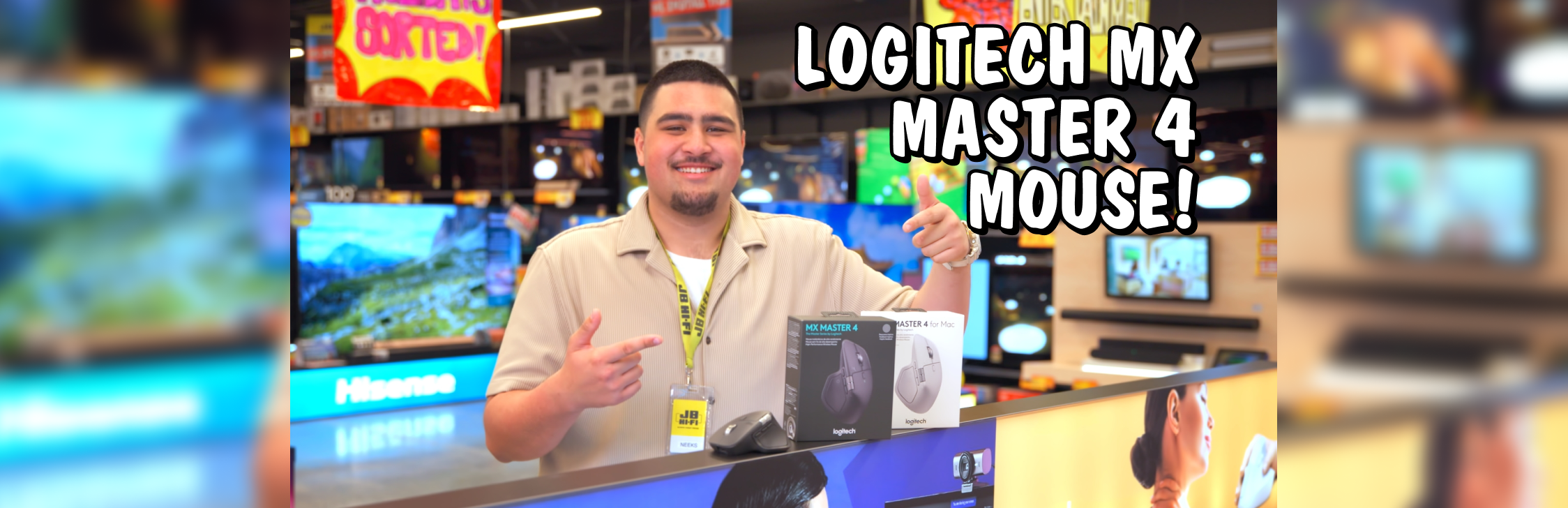 Logitech MX Master 4: Precision, Comfort, and Custom Control! - JB Hi-Fi NZ