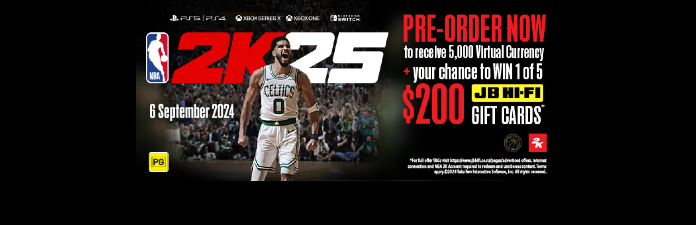 NBA 2K25 Pre-order Competition - JB Hi-Fi NZ