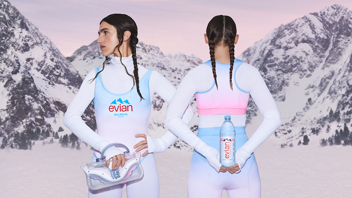 evian: evian x Balmain Capsule Collection | Wieden+Kennedy