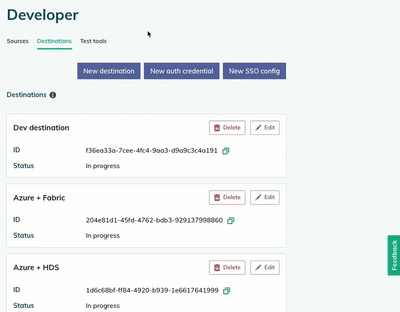 Set up auth credentials