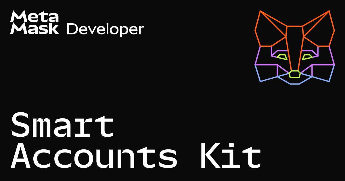 Smart Contract Wallet for Crypto | MetaMask Smart Accounts Kit, Web3 ...