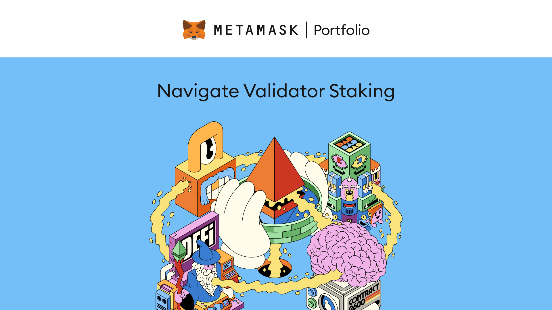 Navigate Validator Staking through MetaMask