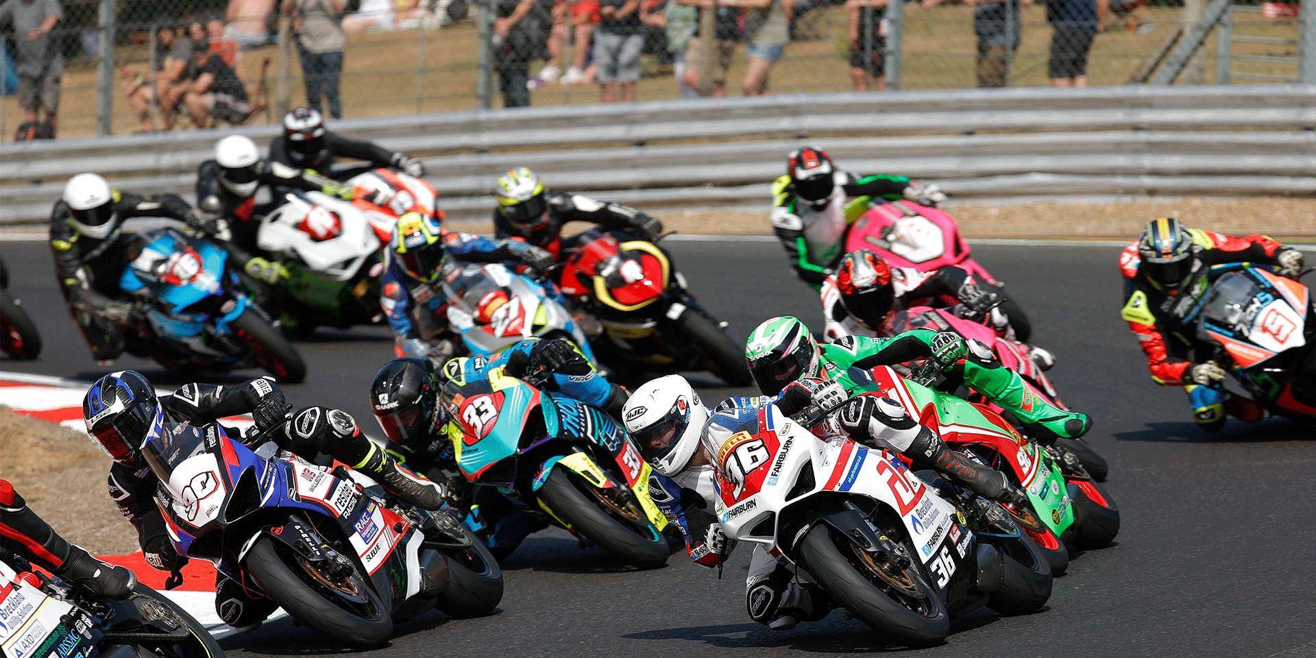 David Shoubridge and Blaze Baker share the spoils at Brands Hatch