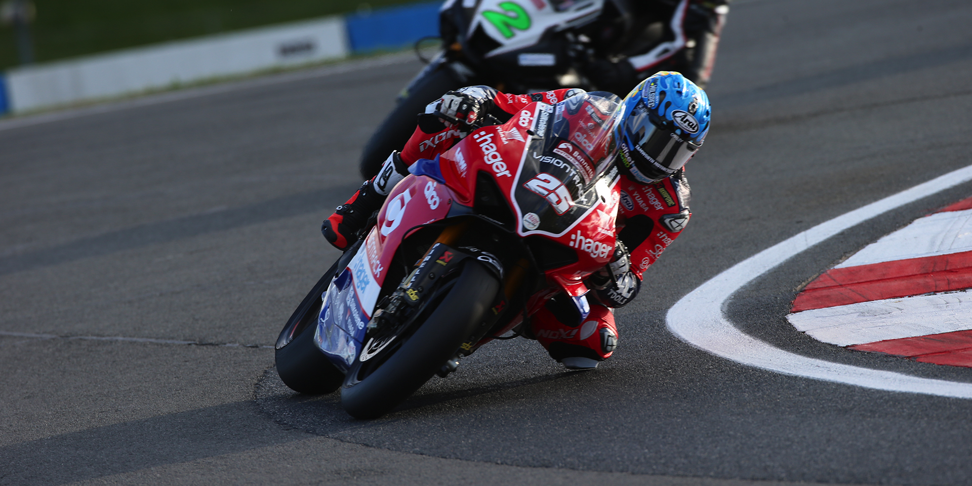 Third podium in a day for Josh Brookes sees him crowned 'King of Donington'