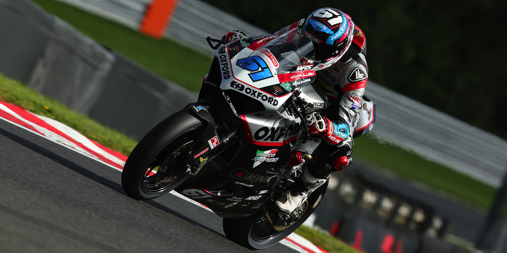 Second for Ben Currie in the Oulton Park Supersport Sprint Race as he ...