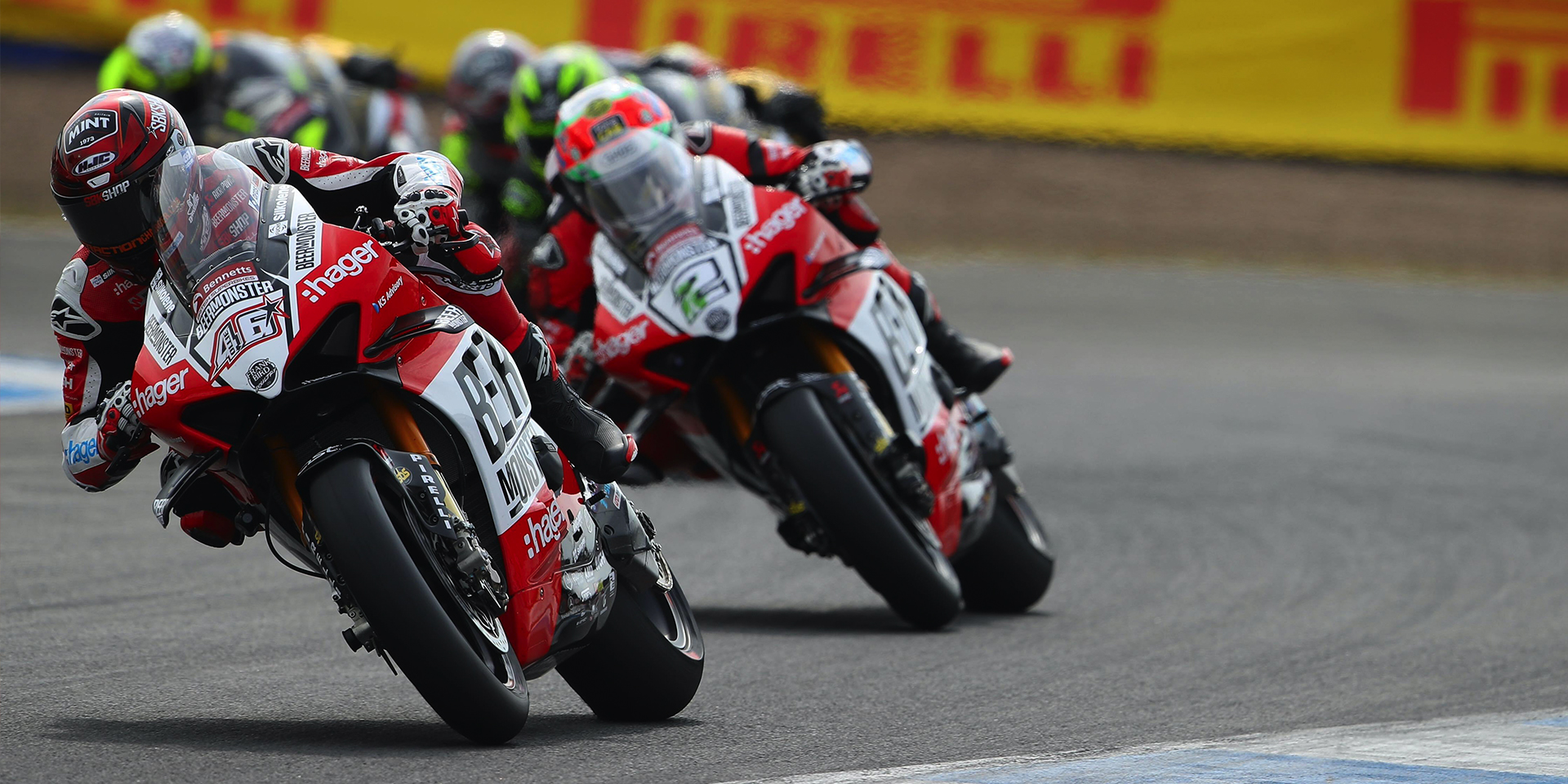 BeerMonster Ducati double up at Knockhill