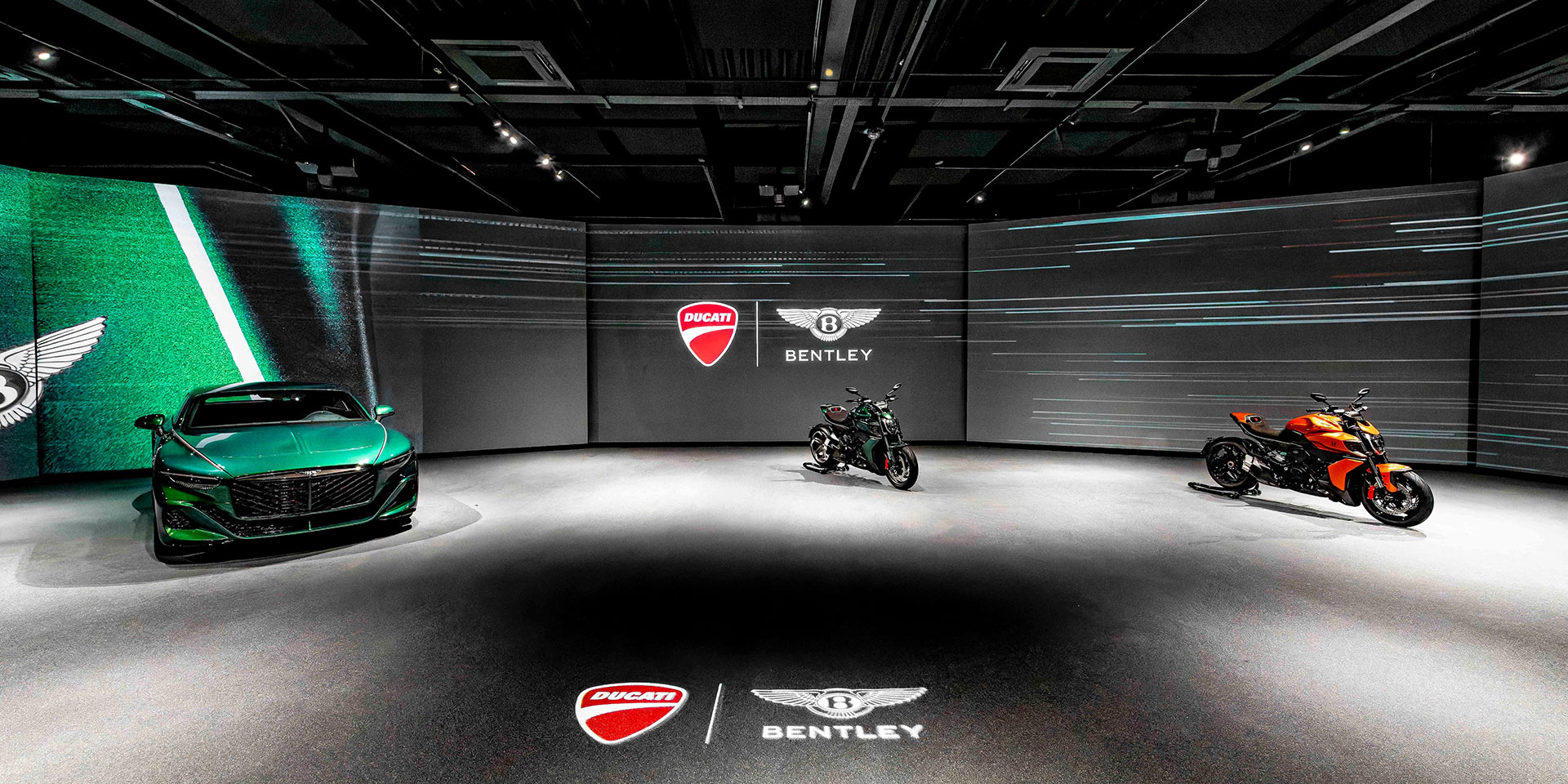 Ducati Diavel for Bentley unveiled in the UK