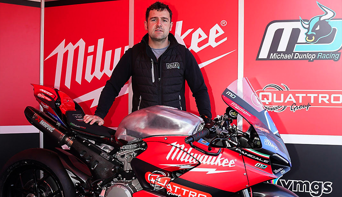 Milwaukee Ducati Partners with Michael Dunlop