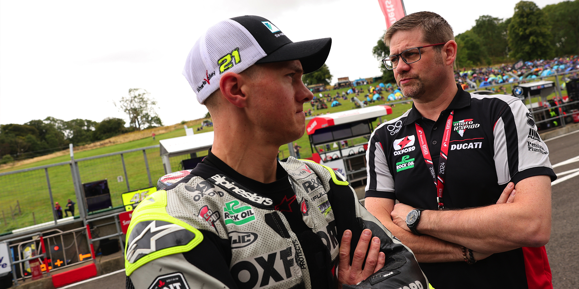 A challenging weekend for Oxford Products Racing Ducati at Cadwell Park