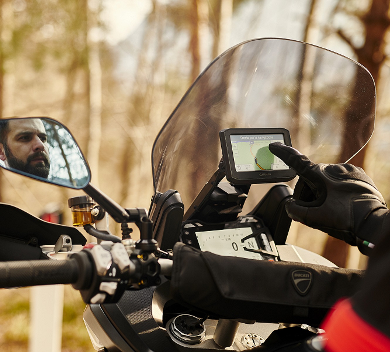 The pleasure of travelling on a motorcycle doubles with Ducati ...