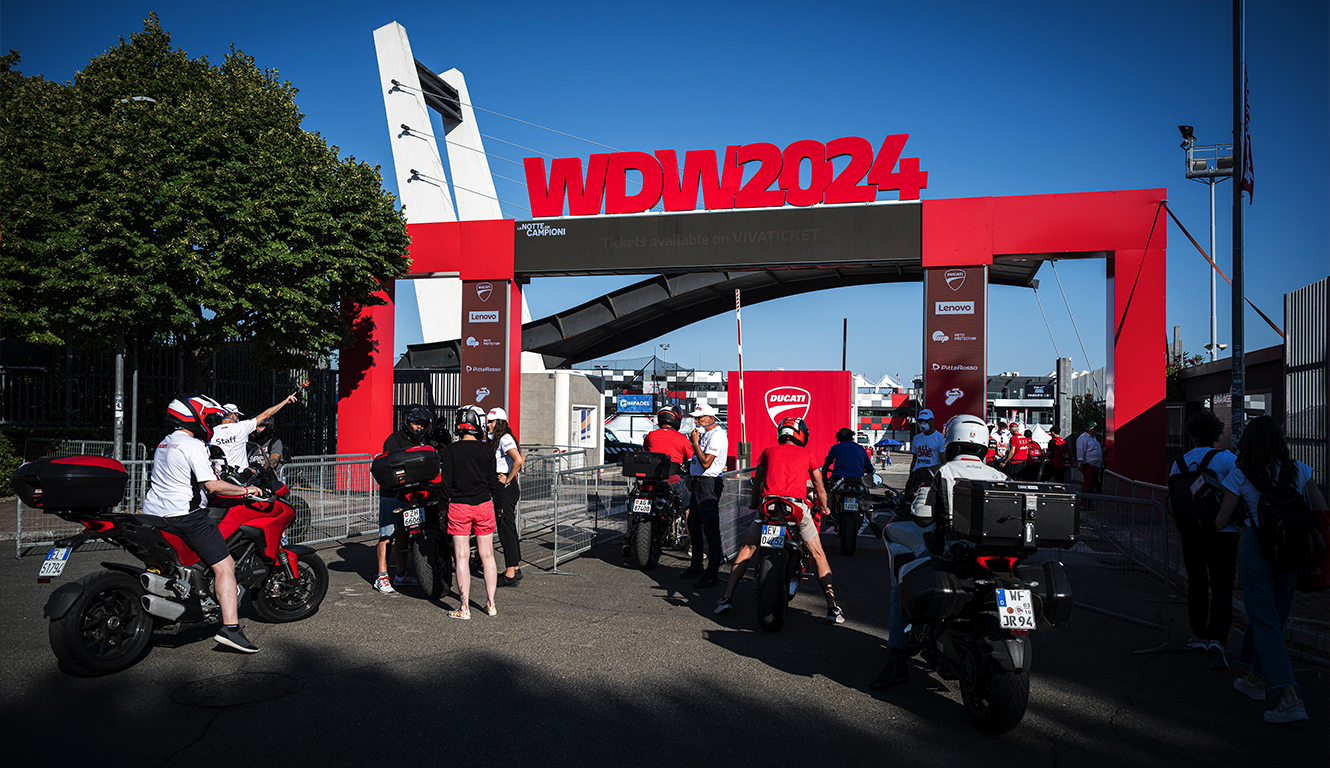 World Ducati Week 2024 begins: the great Ducati gathering is "All in One”
